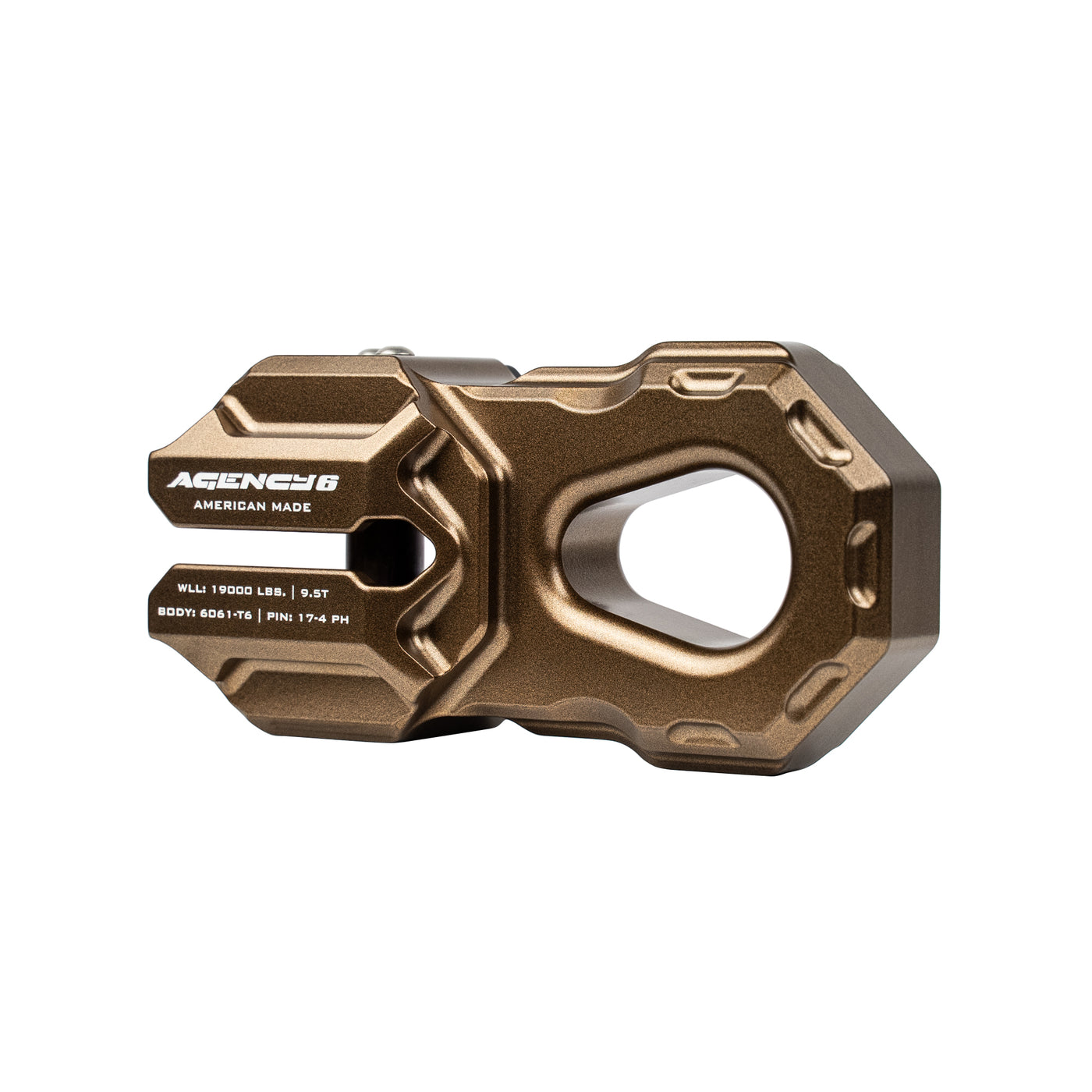 Billet Winch Shackles - Agency6.com
