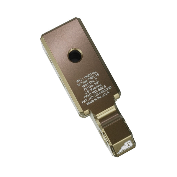 Agency 6 Bronze Shackles Shackle Block 2.5 - Agency6.com