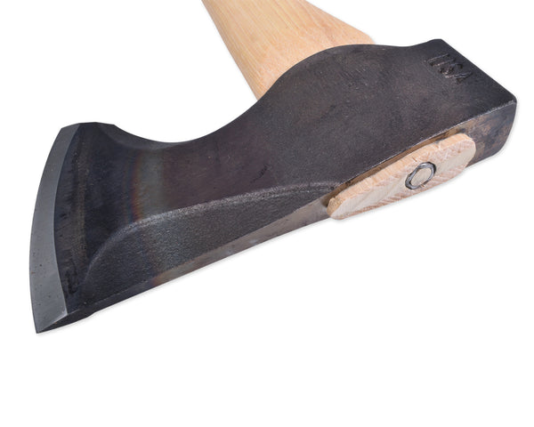 2lb Wood-Craft Pack Axe, 24″ Curved Handle with Leather Mask - Agency6.com