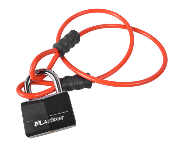 A6 Adventure Equipment Cable Lock Kit - (Orange) - Agency6.com